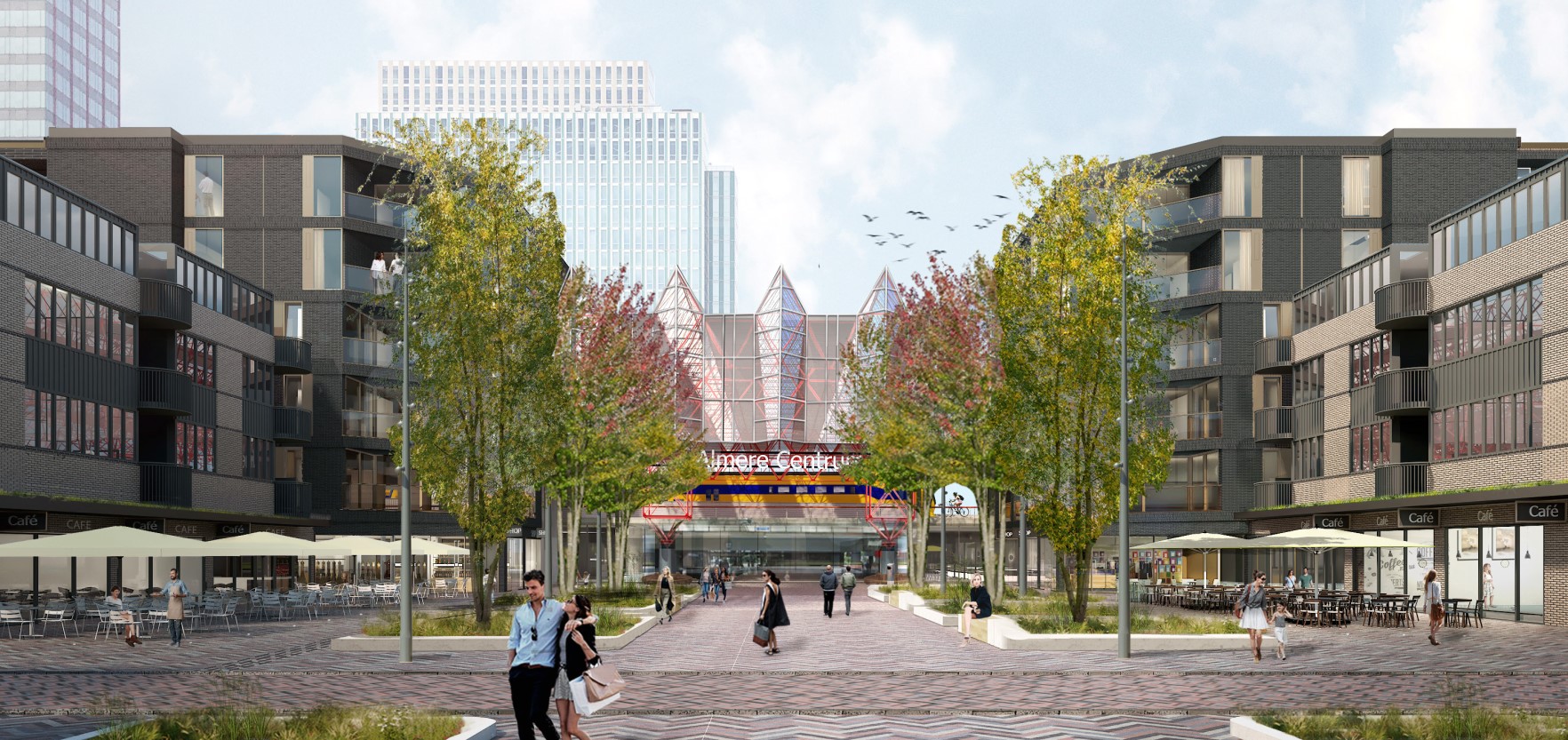 Transformatie 2 kantoren Stationsplein Almere - Gilder